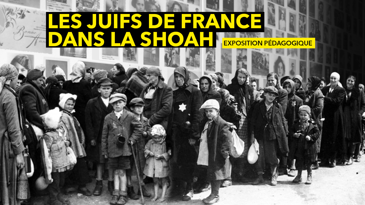 Exposition "Les juifs de France dans la Shoah" | Lyon Mairie du 4